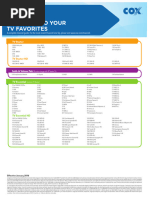 Service Electric Channel Guide | PDF | Fox Broadcasting Company | Media ...
