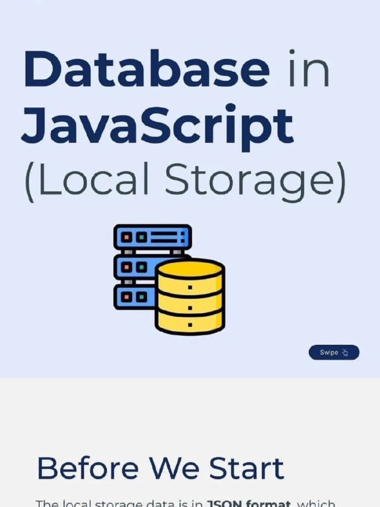DB in Javascript | PDF