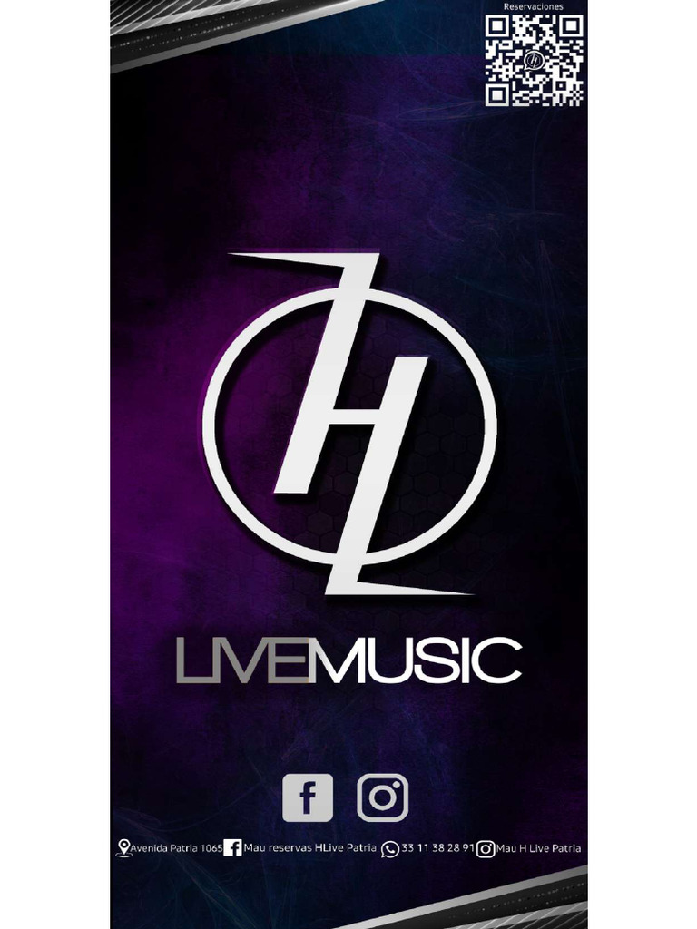 Menu H Live Ago 2024 | PDF