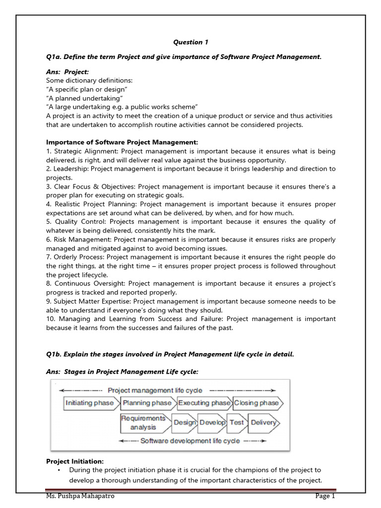 Tybscit Sem 5 SPM Unit 1 Part 3 | PDF | Risk Management | Risk