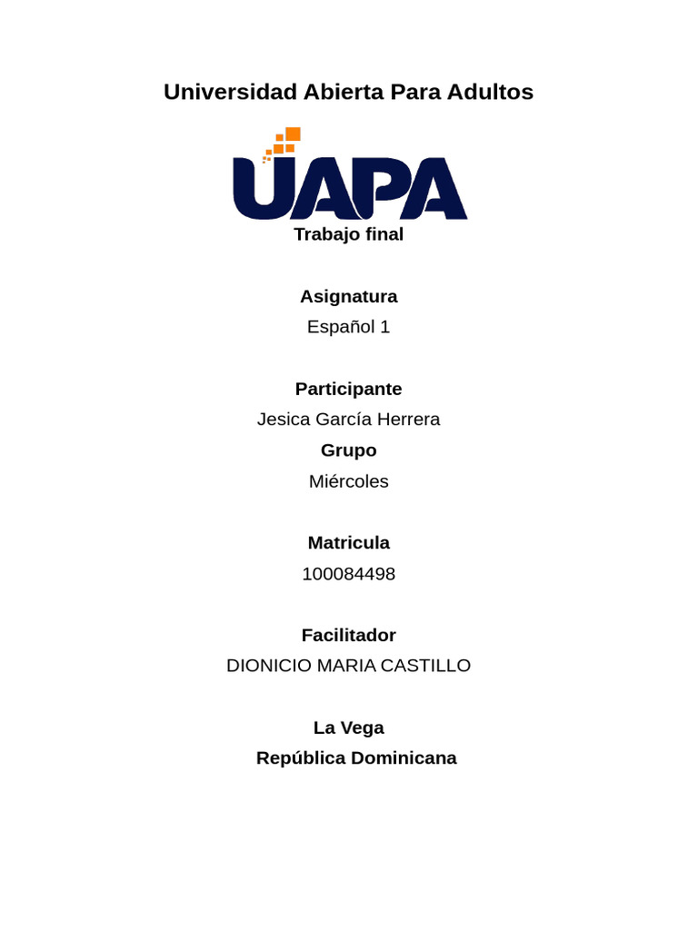 Caligine de Carlos Perez Español 1 | PDF | Universidad | República ...