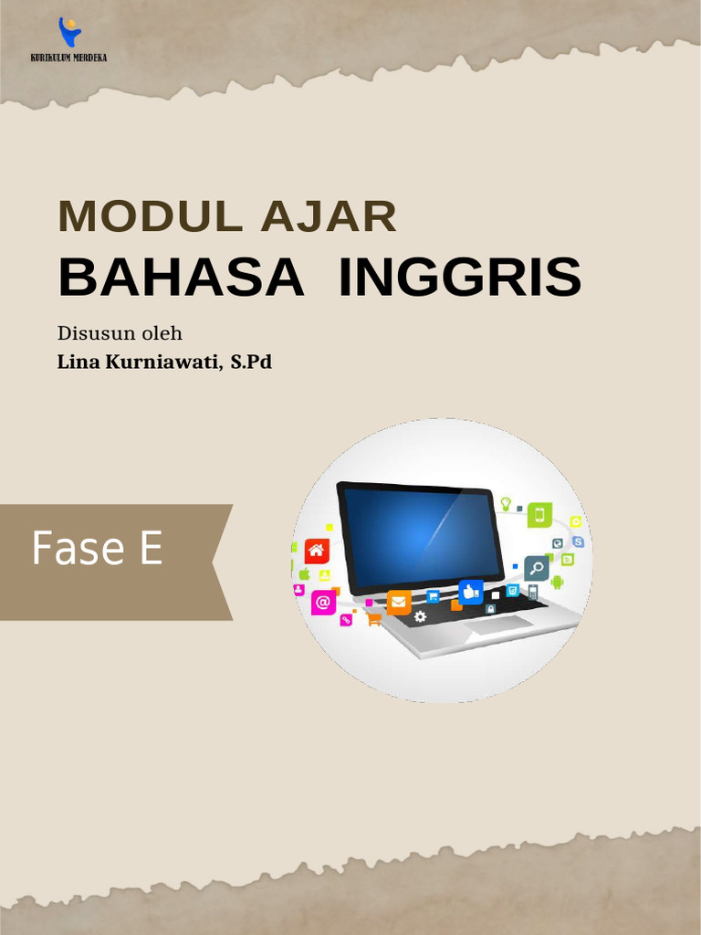 Modul Ajar Bahasa Inggris - Narrative Text (Writing) - Fase E - DeWwx61J91 | PDF