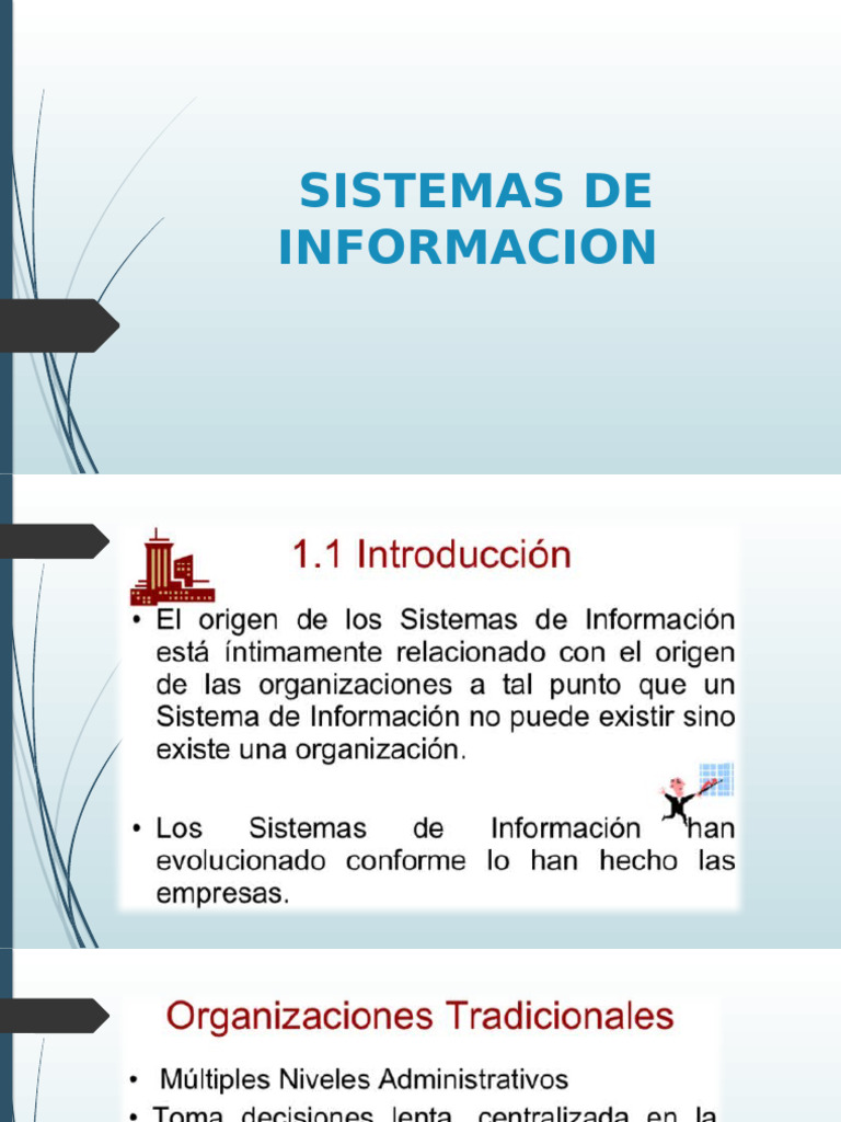 Clase 1 Sistemas de Informacion | PDF
