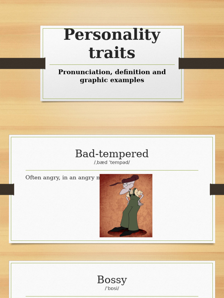 Personality Traits | PDF | Cognitive Science | Cognition