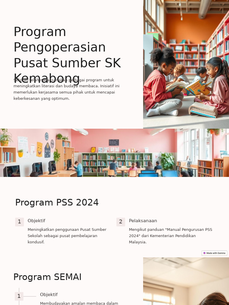 Program PSS Sekolah | PDF