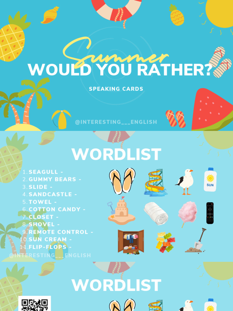 Would You Rather | PDF