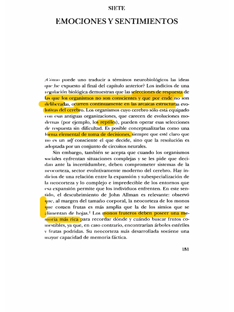Emocion Y Sentimiento Pdf