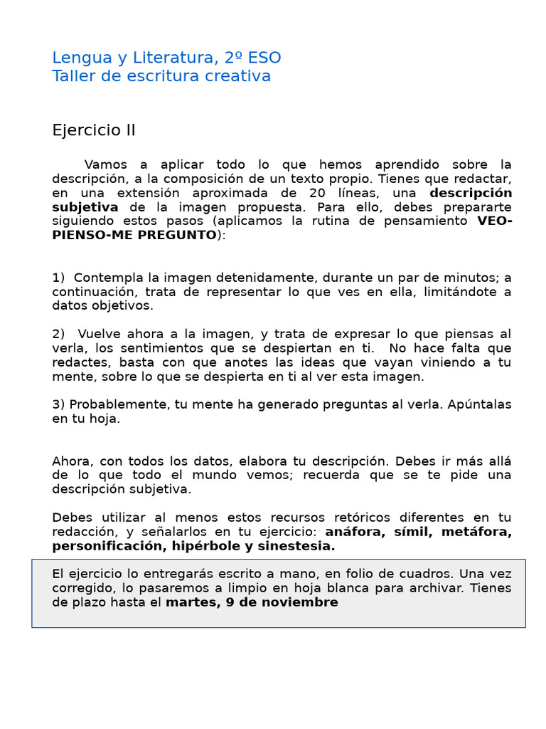 Ejercicio II | PDF