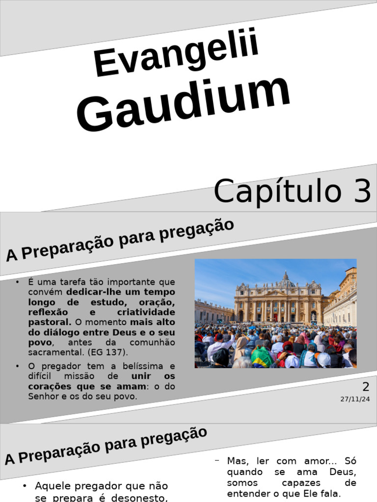 Evangelii Gaudium Mater Ecclesiae | PDF | Sermão | Amor