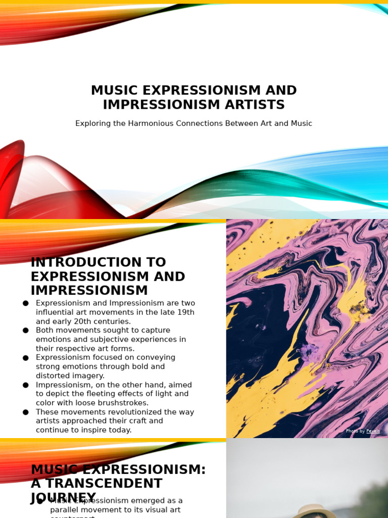 Music Expressionism and Impressionism Artists | PDF | Impressionism ...