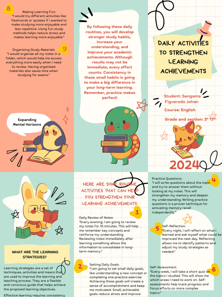 The Importance of Reading Brochure | PDF | Goal | Learning
