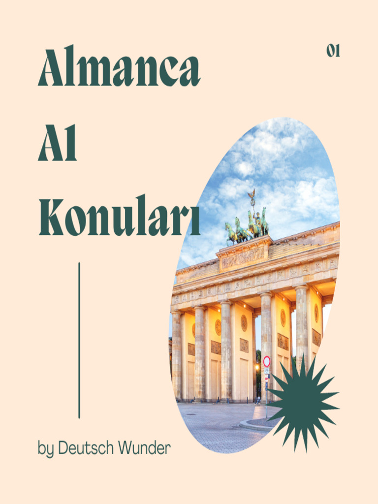 Almanca A1 Konulari | PDF