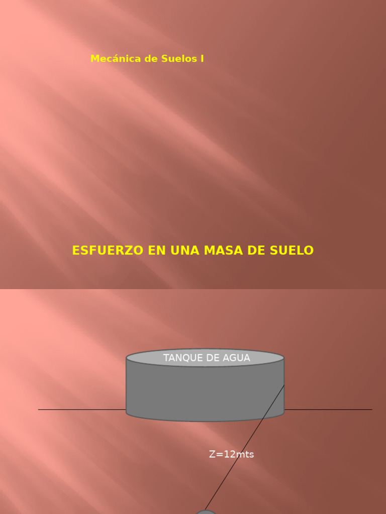 Esfuerzo en Una Masa de Suelo FCA | PDF | Mecánica de sólidos | Mecánica de Medios Continuos