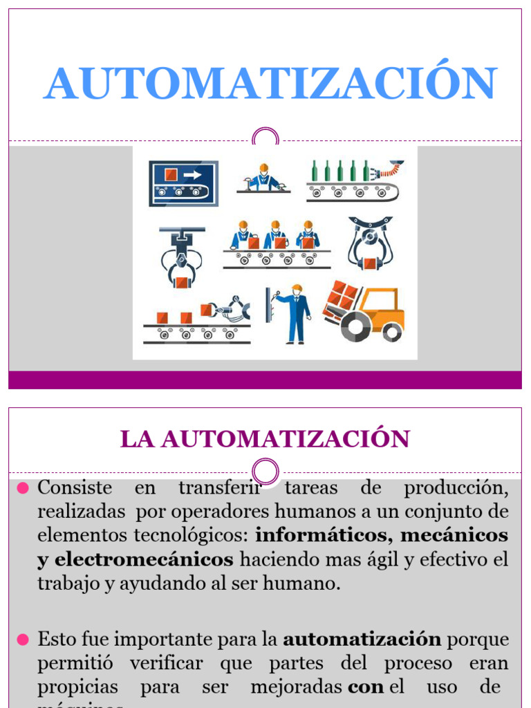 Automatizaci N | PDF | Robótica | Robot