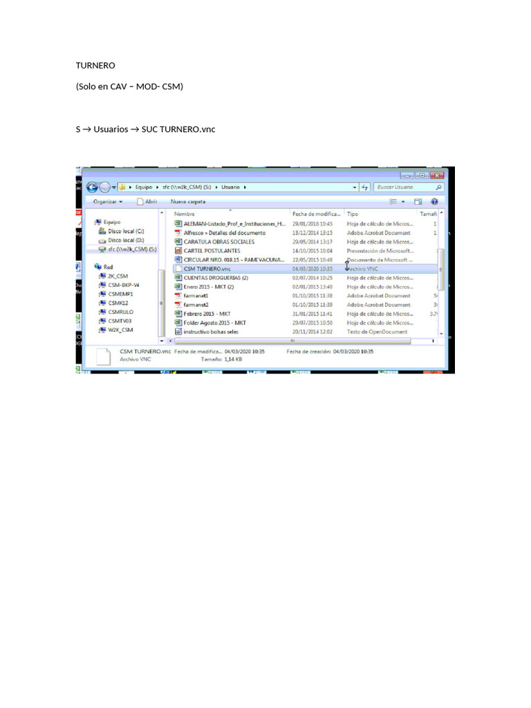 Accesos - Turnero | PDF
