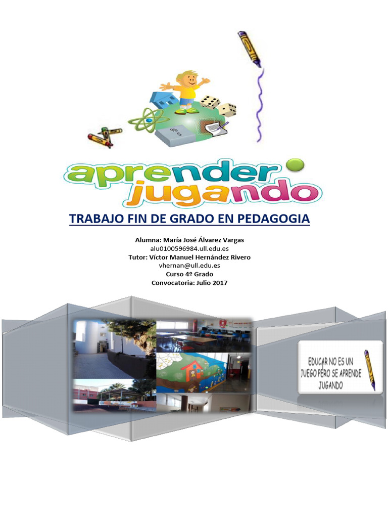 APRENDER Jugando | PDF | Aprendizaje | Escuelas