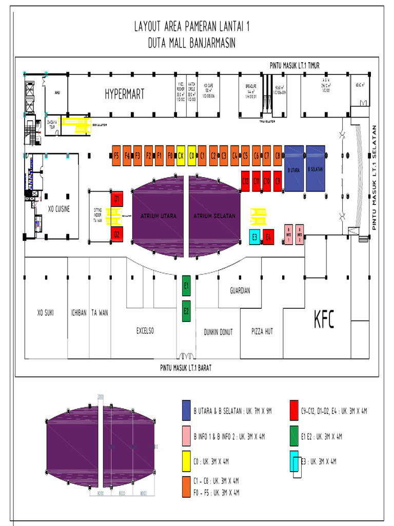 Layout Pameran Atrium DM1 2022-Update | PDF