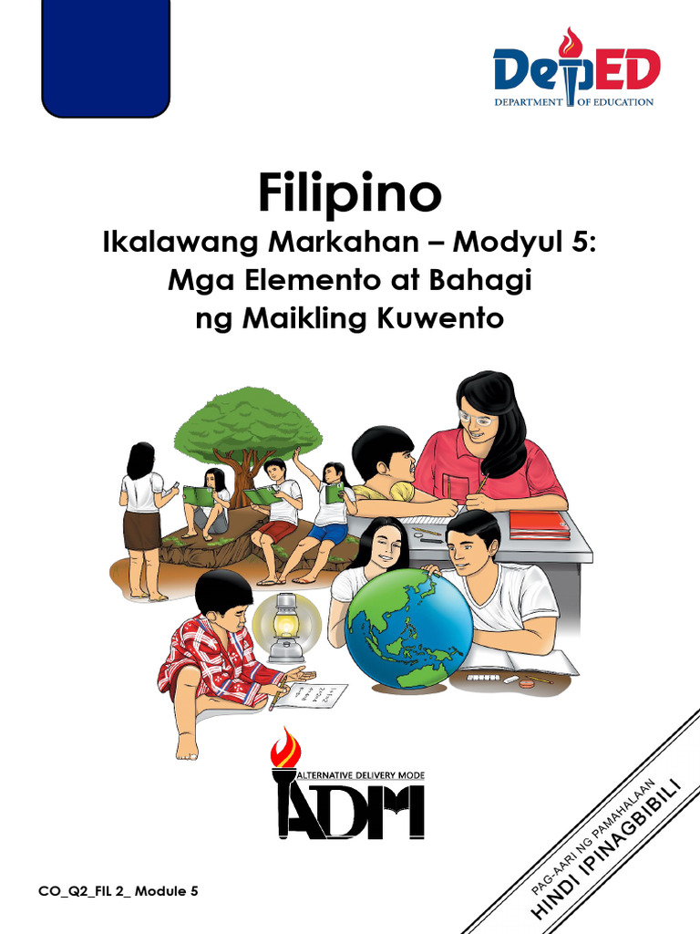 Filipino2 Q2 Mod5 MgaElementoAtBahagiNgKuwento v4 | PDF