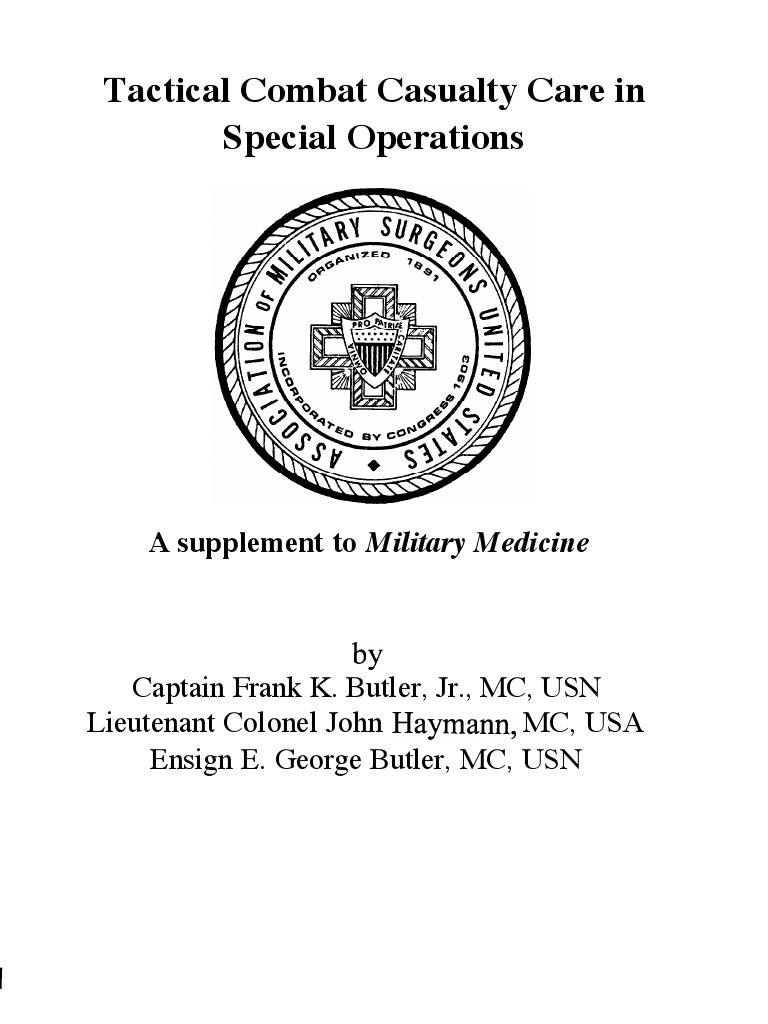 TCCC Special Operations | Major Trauma | Intravenous Therapy