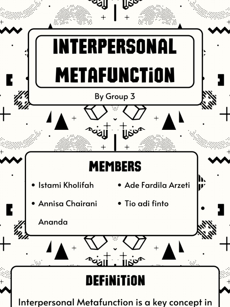 Interpersonal Metafunction PDF | PDF