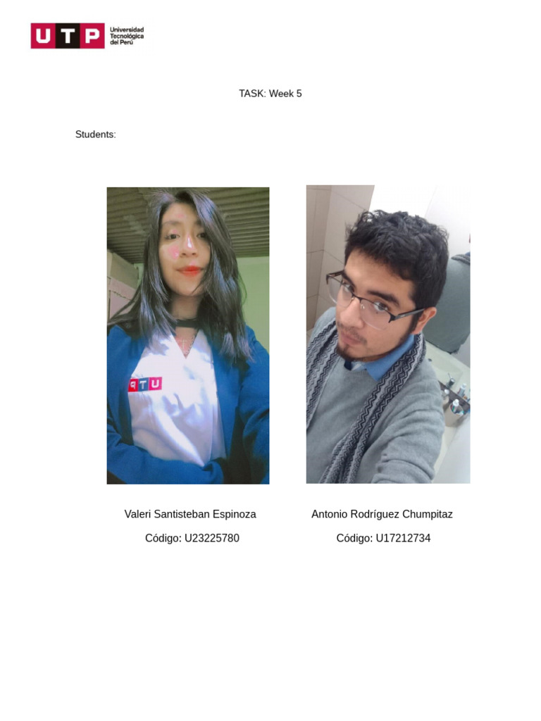 TA2 - Inglés - Semana 9 | PDF