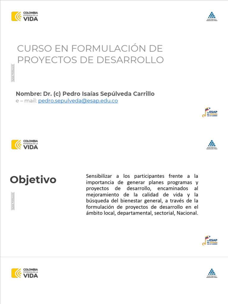 Identificacion de Proyectos PSC | PDF | Agua | Sustentabilidad