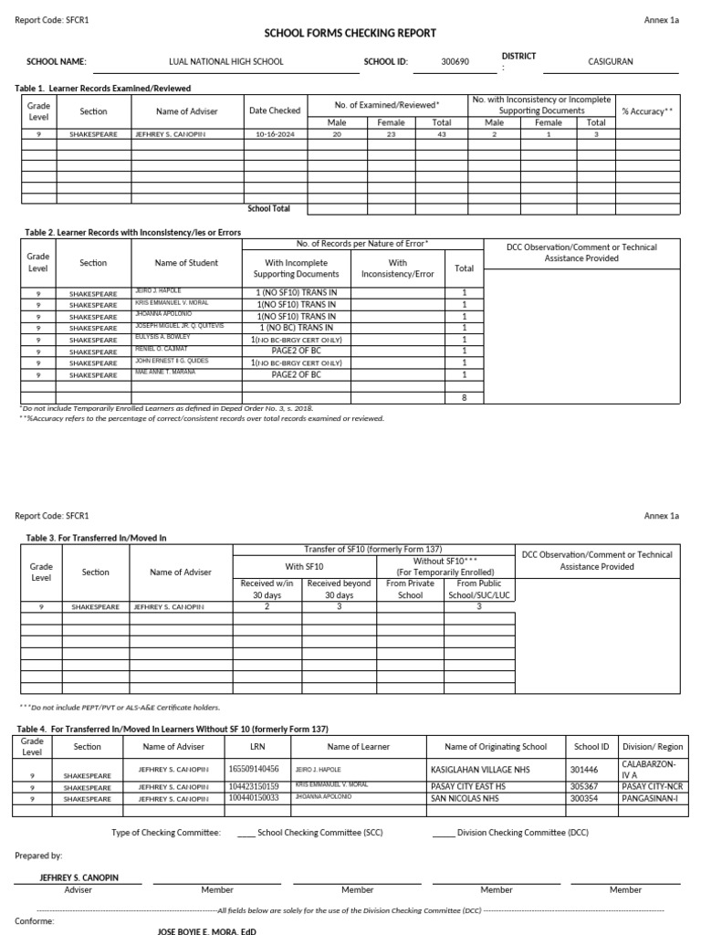 SFCR1 9 Shakespeare 1st Quarter | PDF