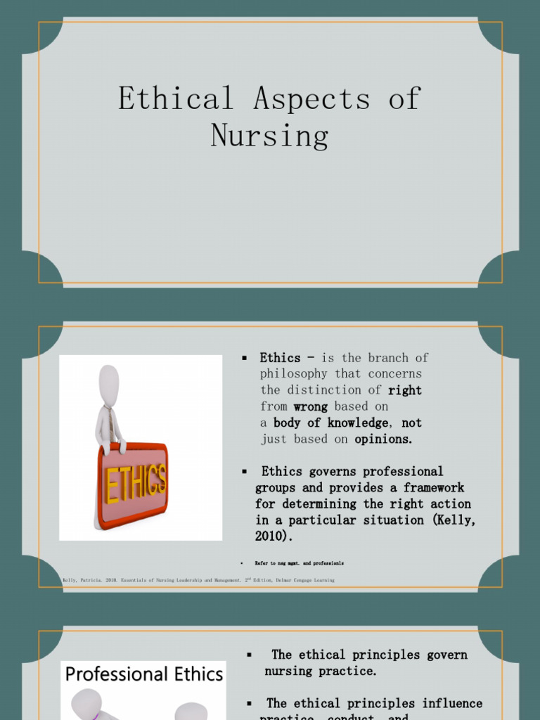 Week 7 - Ethico-Moral Aspects of Nursing | PDF | Nursing | Integrity