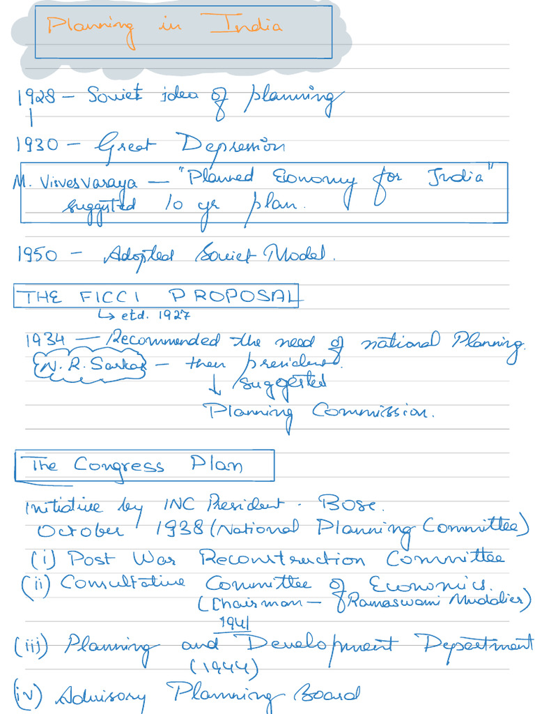Planning in India | PDF