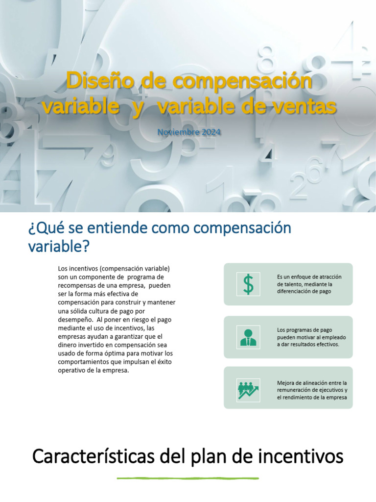 Compensación Variable y de Ventas | PDF | Business | Salario