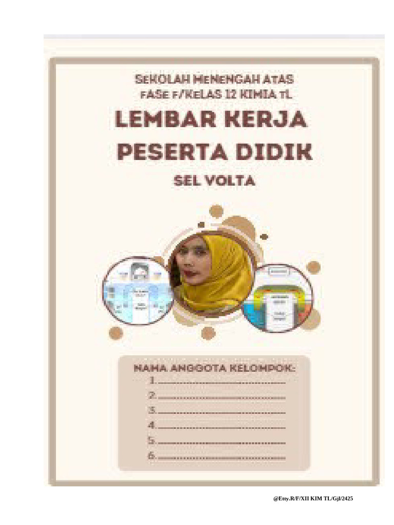 LKPD Sel Volta - Teori | PDF