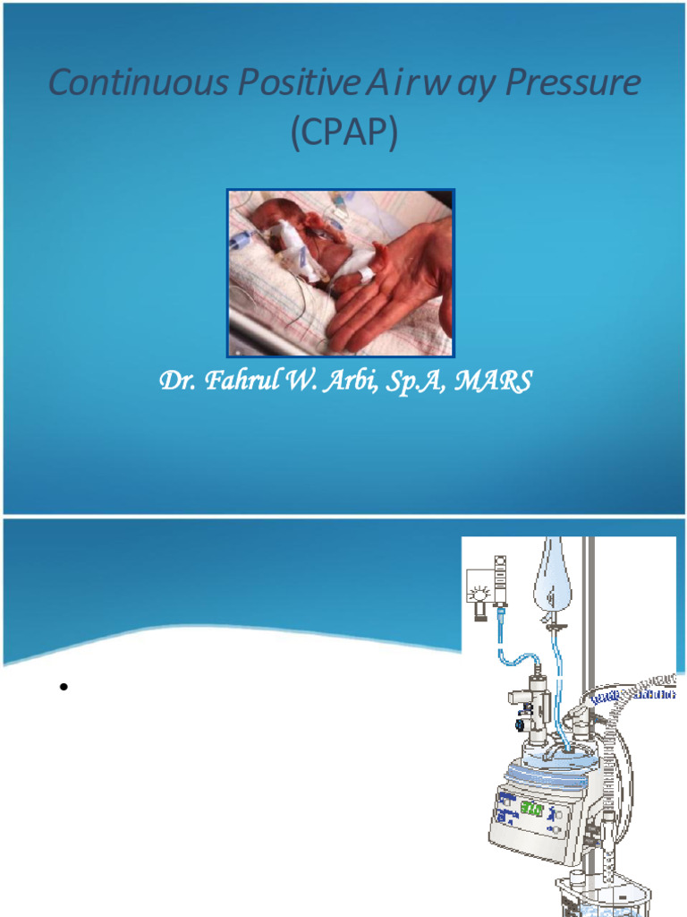 Panduan CPAP untuk Bayi Prematur | PDF