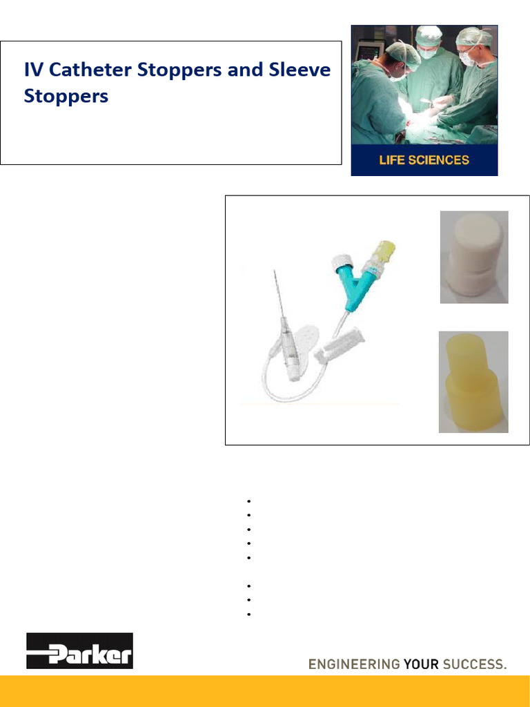 STA IV Catheter Stopper and Sleeve Stopper | PDF