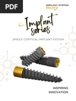 JDEvolution S Product Catalogue | PDF | Dental Implant