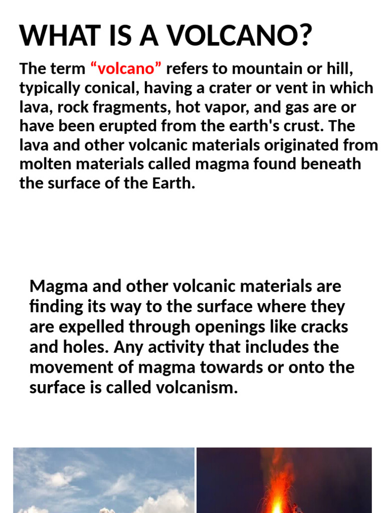 Volcano Anatomy for Beginners | PDF