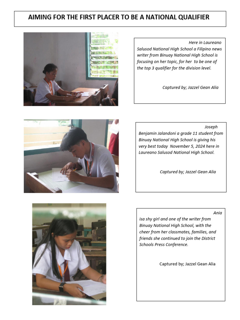 BinuayNHS-Jazzel Gean Alia | PDF