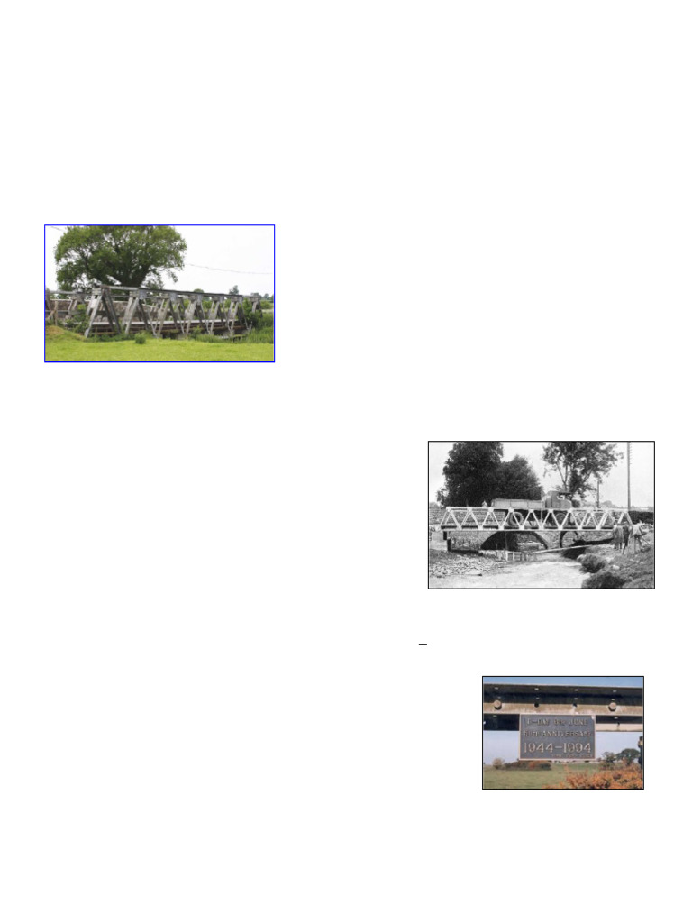A Temporary Bridge 70 Years Later e | PDF | Military Vehicles | Military