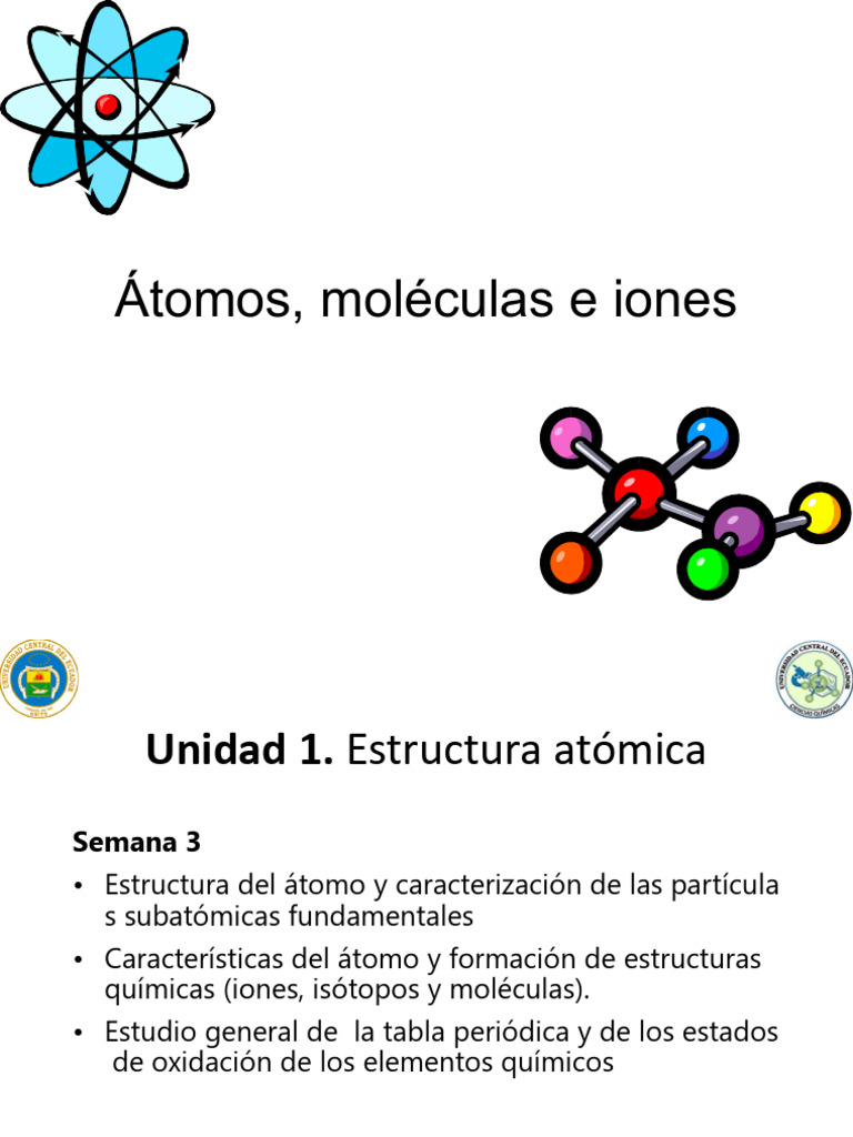 Átomos e Iones | PDF | Isótopo | Compuestos químicos