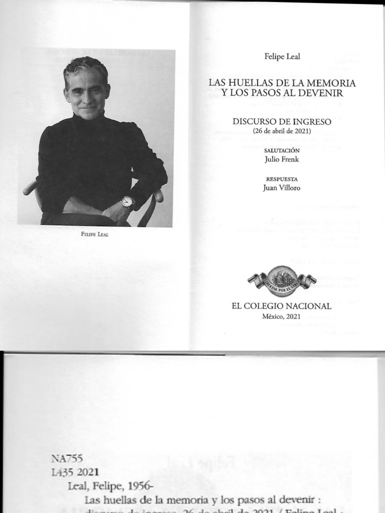 FelipeLealColegioNacional2021 Combinado | PDF