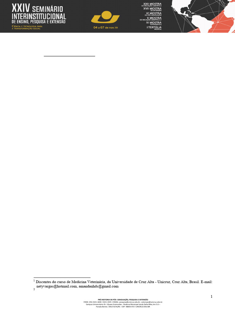 Endocardiose de Valva Mitral em Cão - Relato de Caso - 9416 | PDF ...