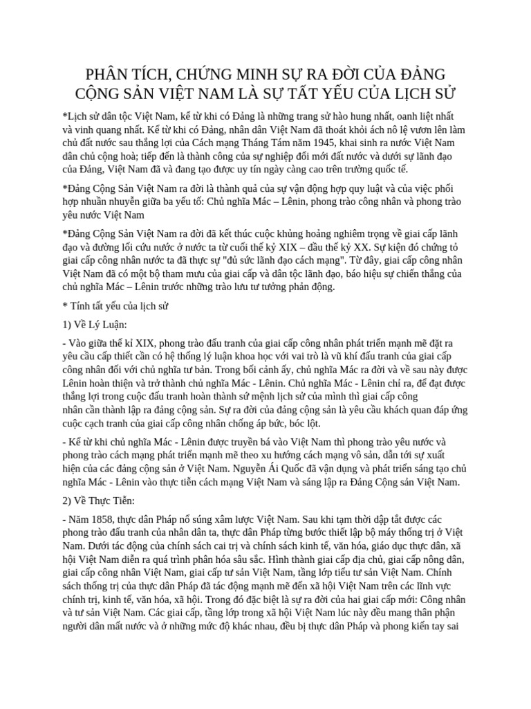 Phân Tích, CH NG Minh | PDF