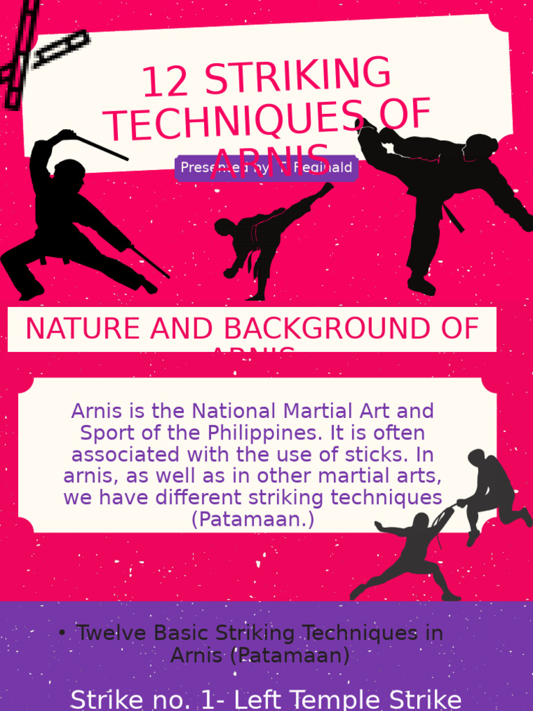 12 Basic Techniques in Arnis | PDF | Individual Sports