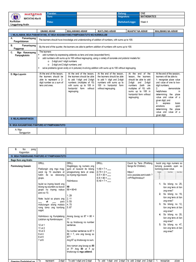 Week 5-Q2-Math | PDF