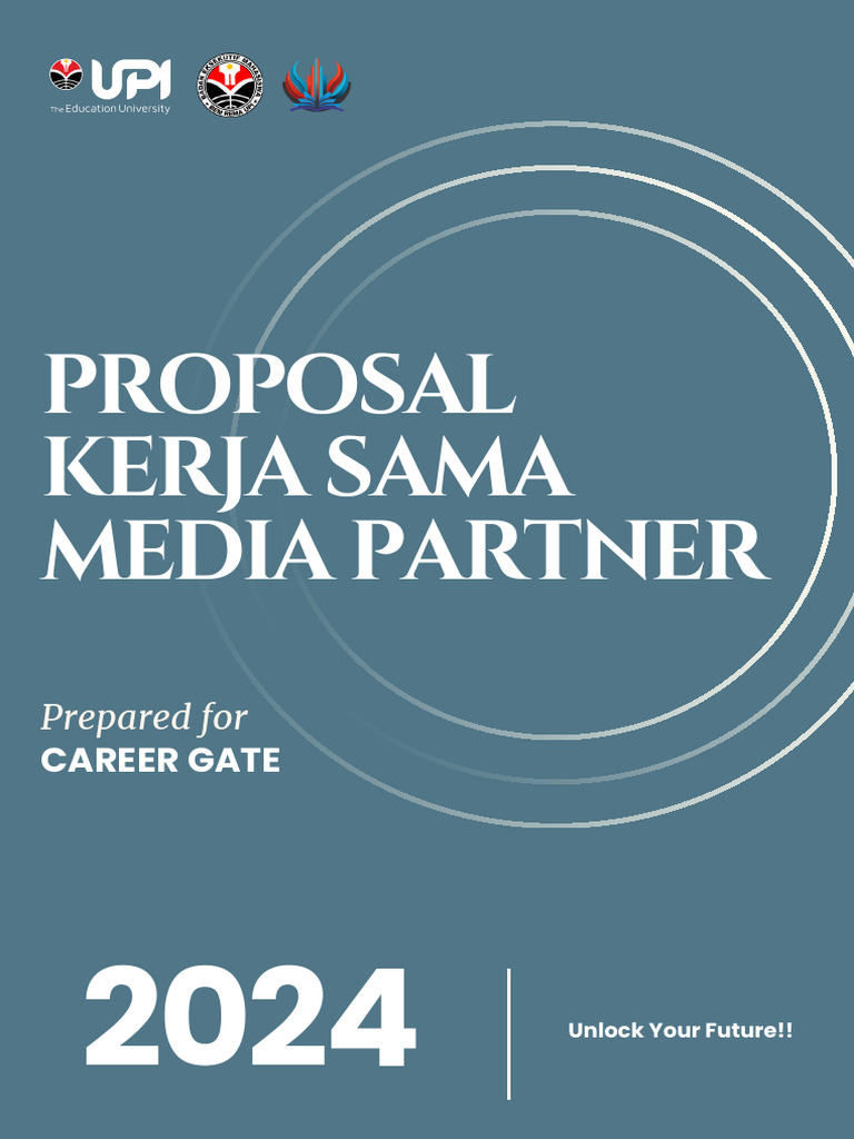 Proposal Media Partner Career Gate 2024 | PDF