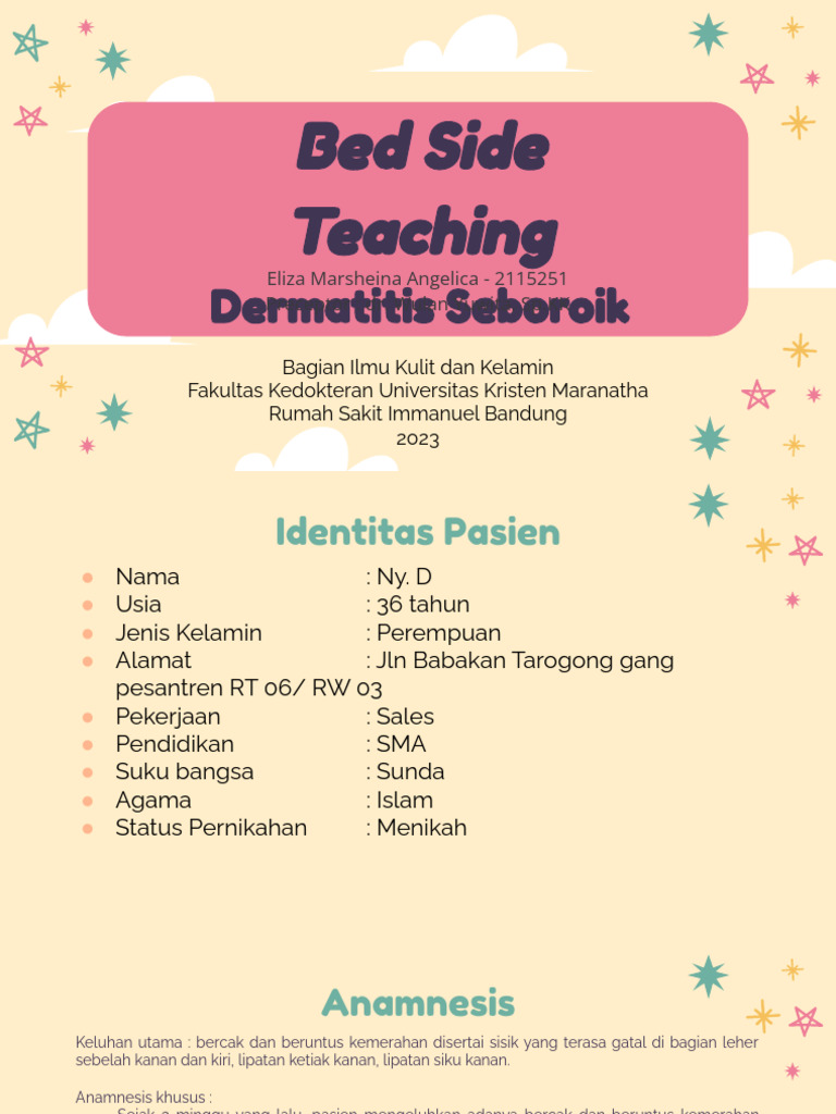 BST-3 Dermatitis Seboroik - Eliza Marsheina Angelica | PDF