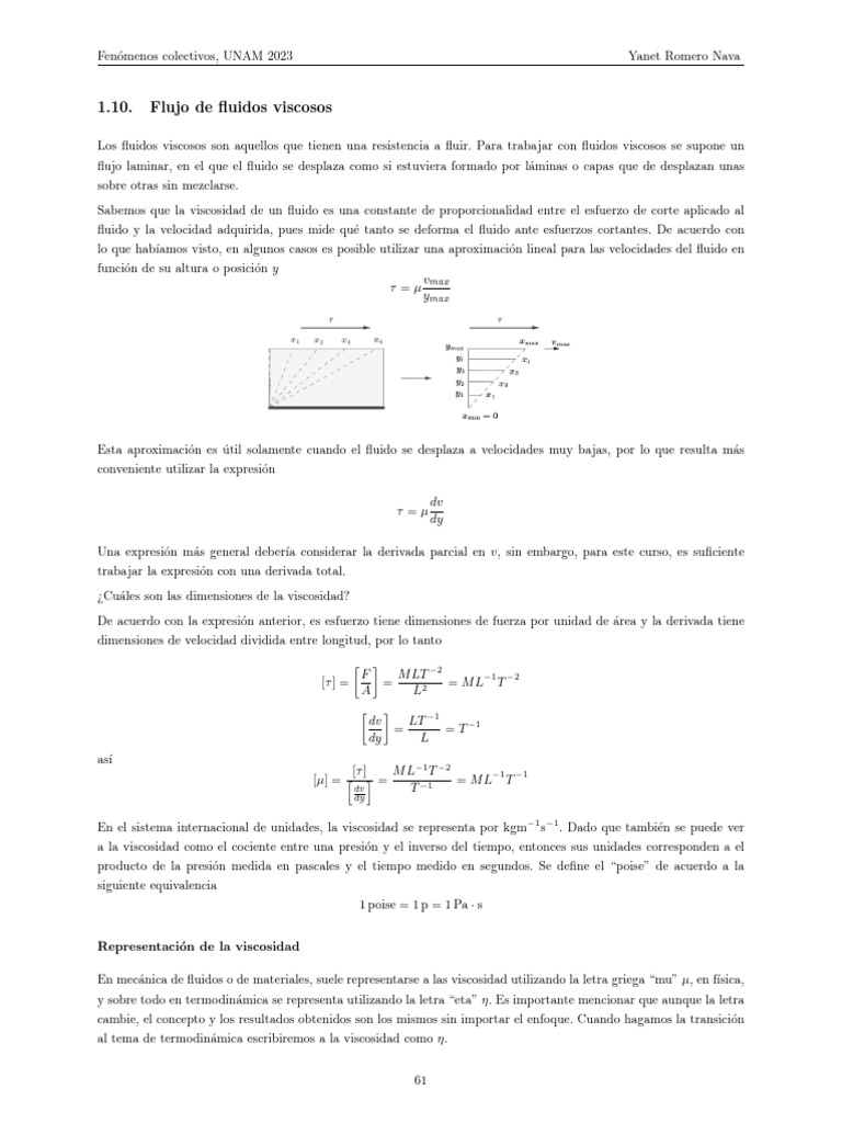 Viscosidad Fluidos | PDF | Viscosidad | Numero Reynolds