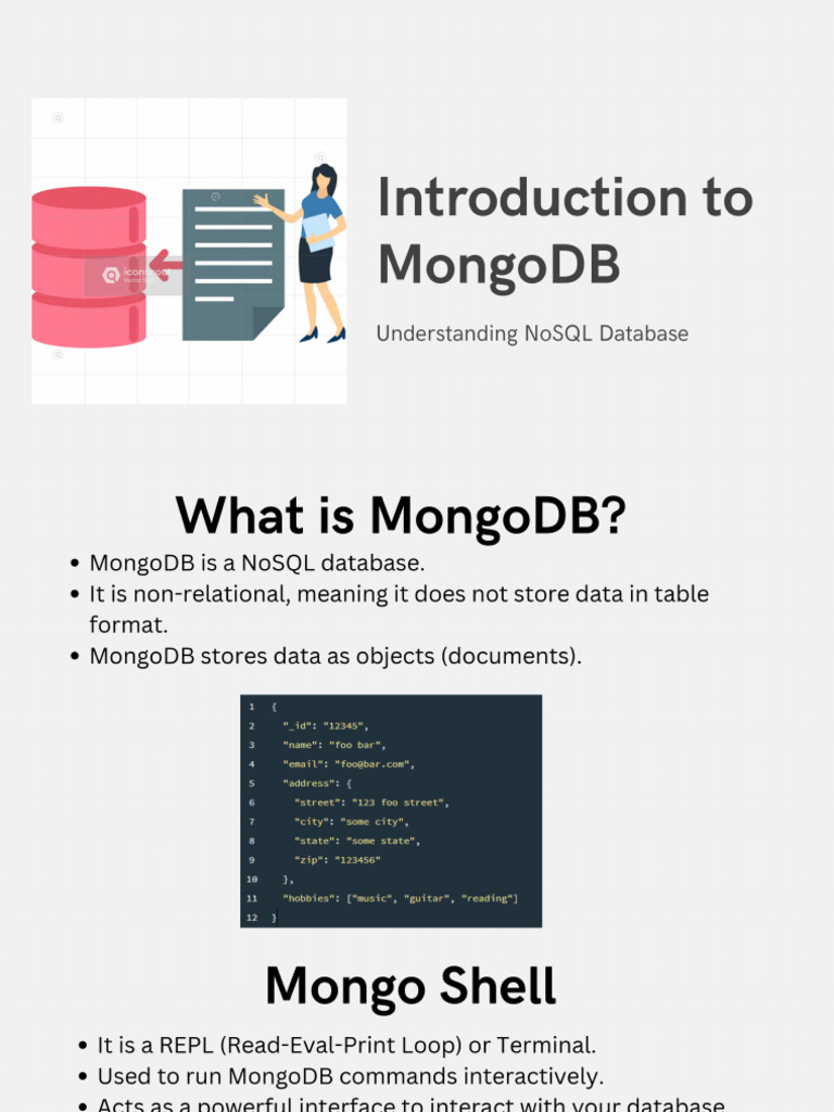Introduction To MongoDB | PDF Introduction To MongoDB | PDF