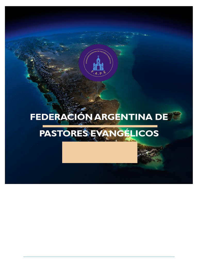 Carpeta Fape | PDF | Cristo (título) | Evangélico