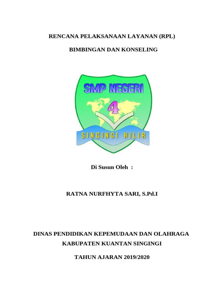 Cover RPL Layanan | PDF