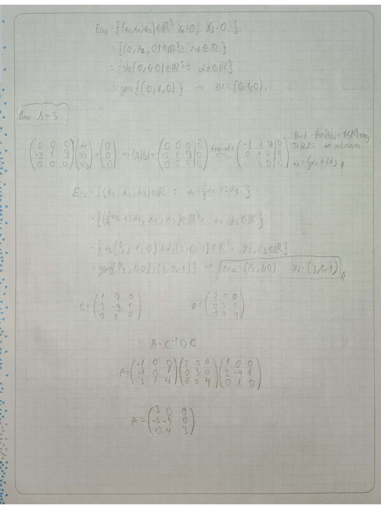 Deber 15 Álgebra Lineal EPN | PDF